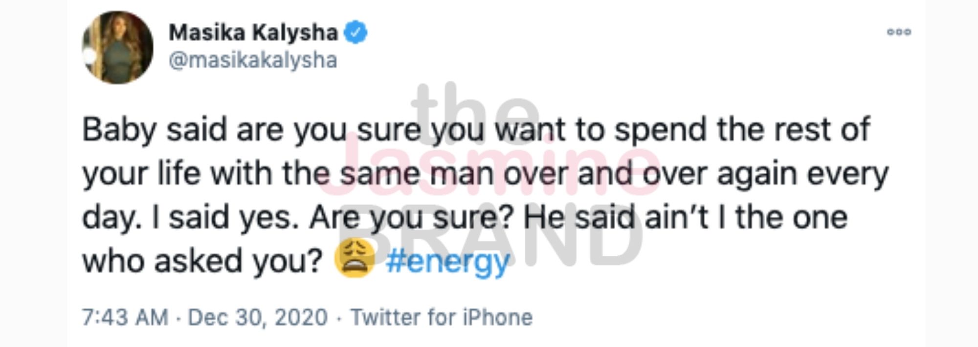 Masika Kalysha Calls Off Engagement, Says Ex-Fiancé Used & Tried To ...
