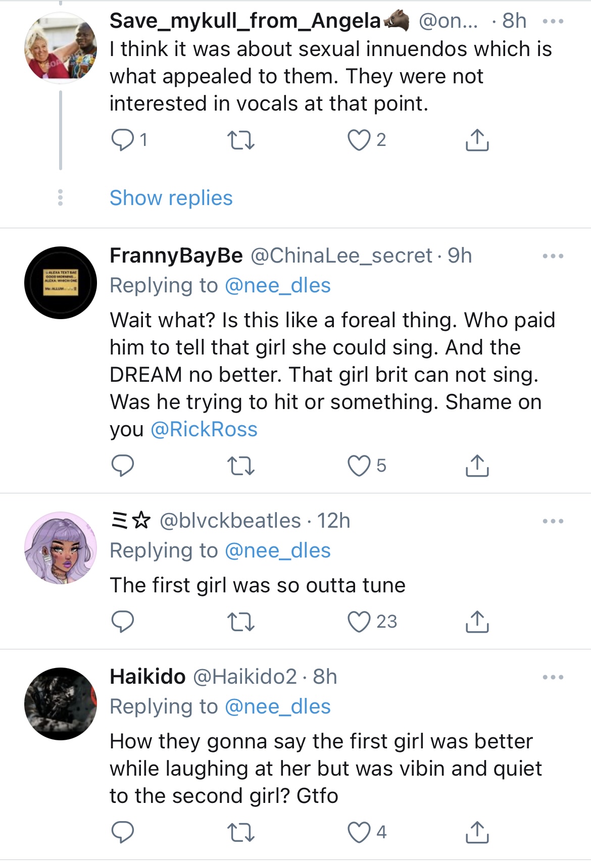 Rick Ross Is Accused Of Colorism Over Resurfaced Clip From Reality Show ...