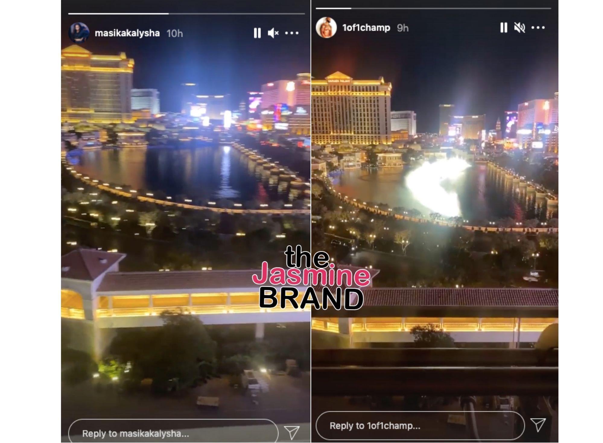 Masika Kalysha And Ex-Fiancé Post Same View From Vegas Hotel After ...