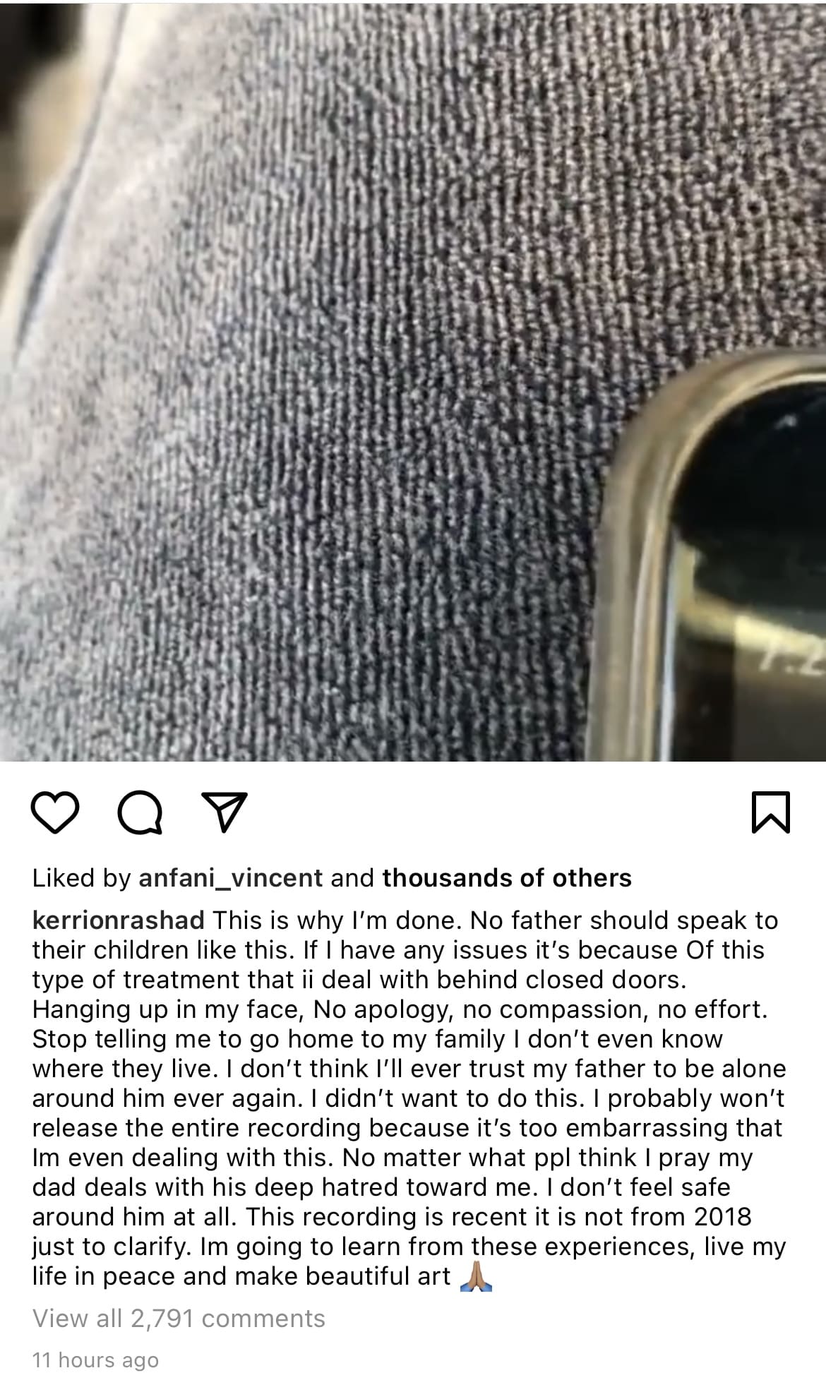 Kirk Franklin's Son Kerrion Cries While Discussing His Strained ...