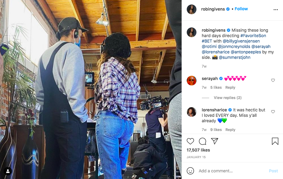 EXCLUSIVE: BET’s '”Favorite Son”, Directed By Robin Givens, Starring ...