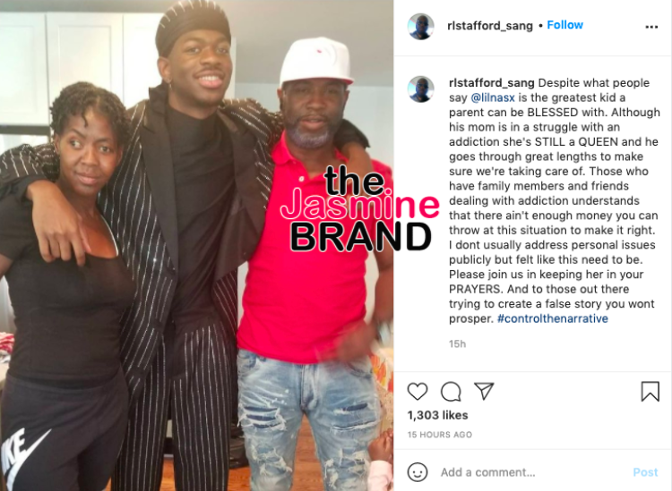 Lil Nas X's Father Defends Rapper Amid Video Of His Mother Begging On ...