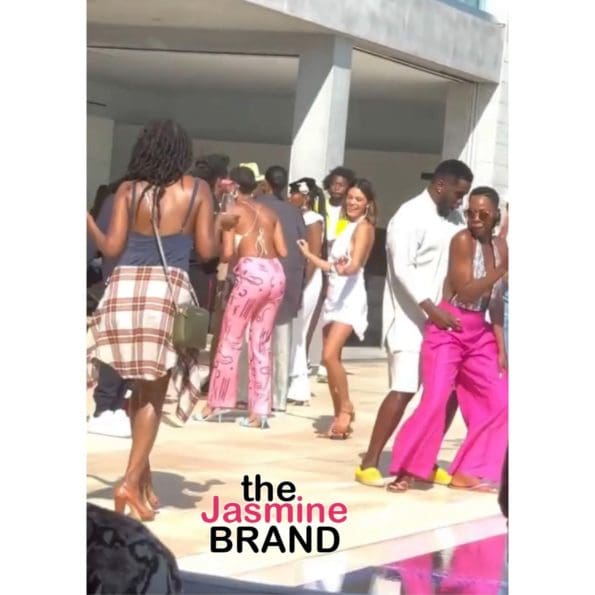 Diddy & Issa Rae Co-Host Star-Studded Memorial Day Party + Diddy ...
