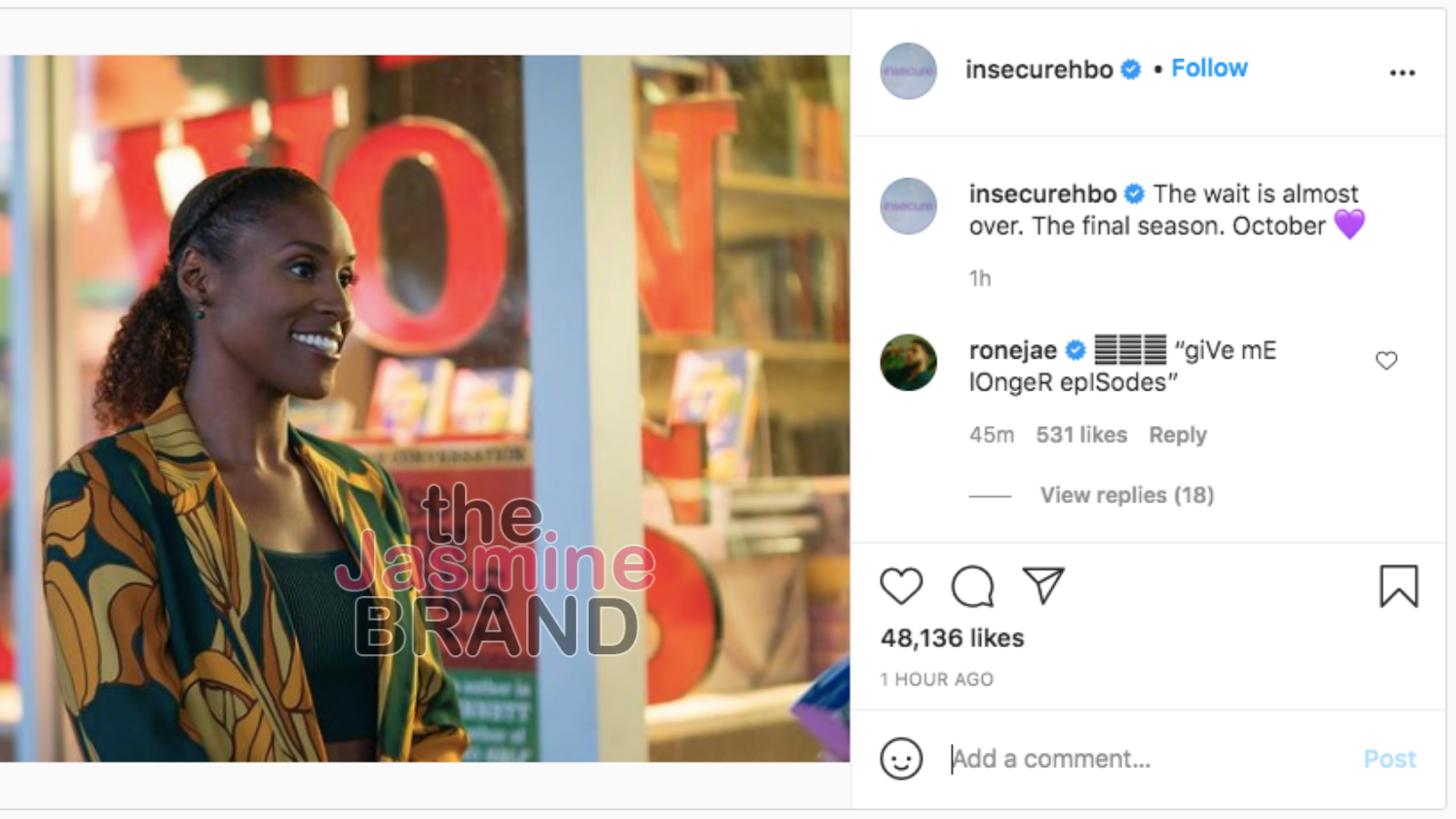 'Insecure’s' Final Season Will Premiere This October - theJasmineBRAND