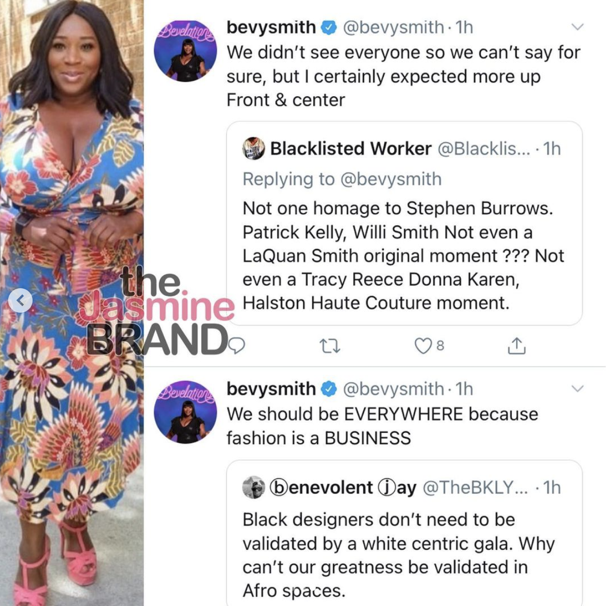 Bevy Smith Questions Lack Of Black American Designers At Met Gala: This ...