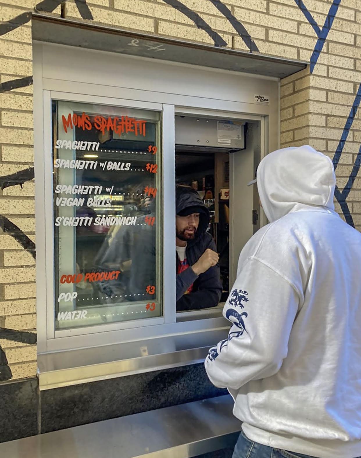 Eminem Surprises Guests At The Grand Opening Of His New Restaurant, Mom ...