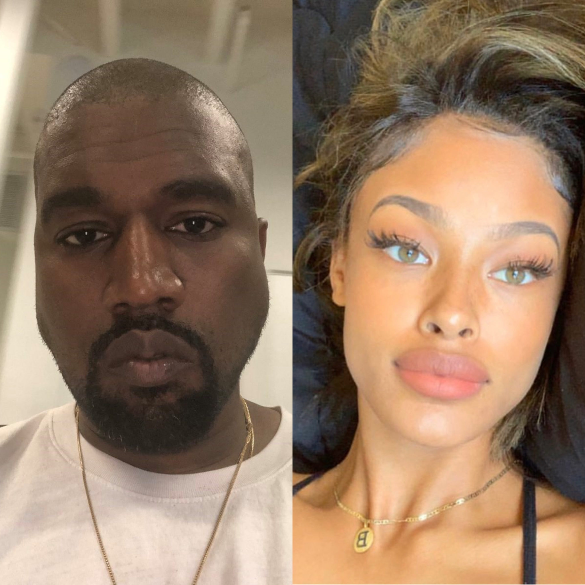 Kanye West & Rumored 22-Year-Old Model Girlfriend Vinetria Are No ...