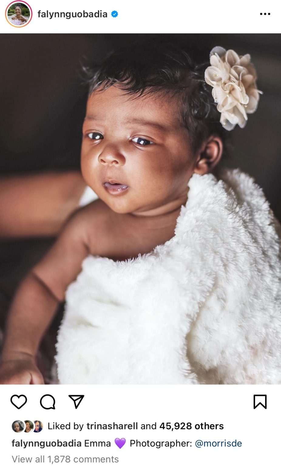 RHOA's Falynn Pina Shares Photo Of Her Newborn Daughter - theJasmineBRAND