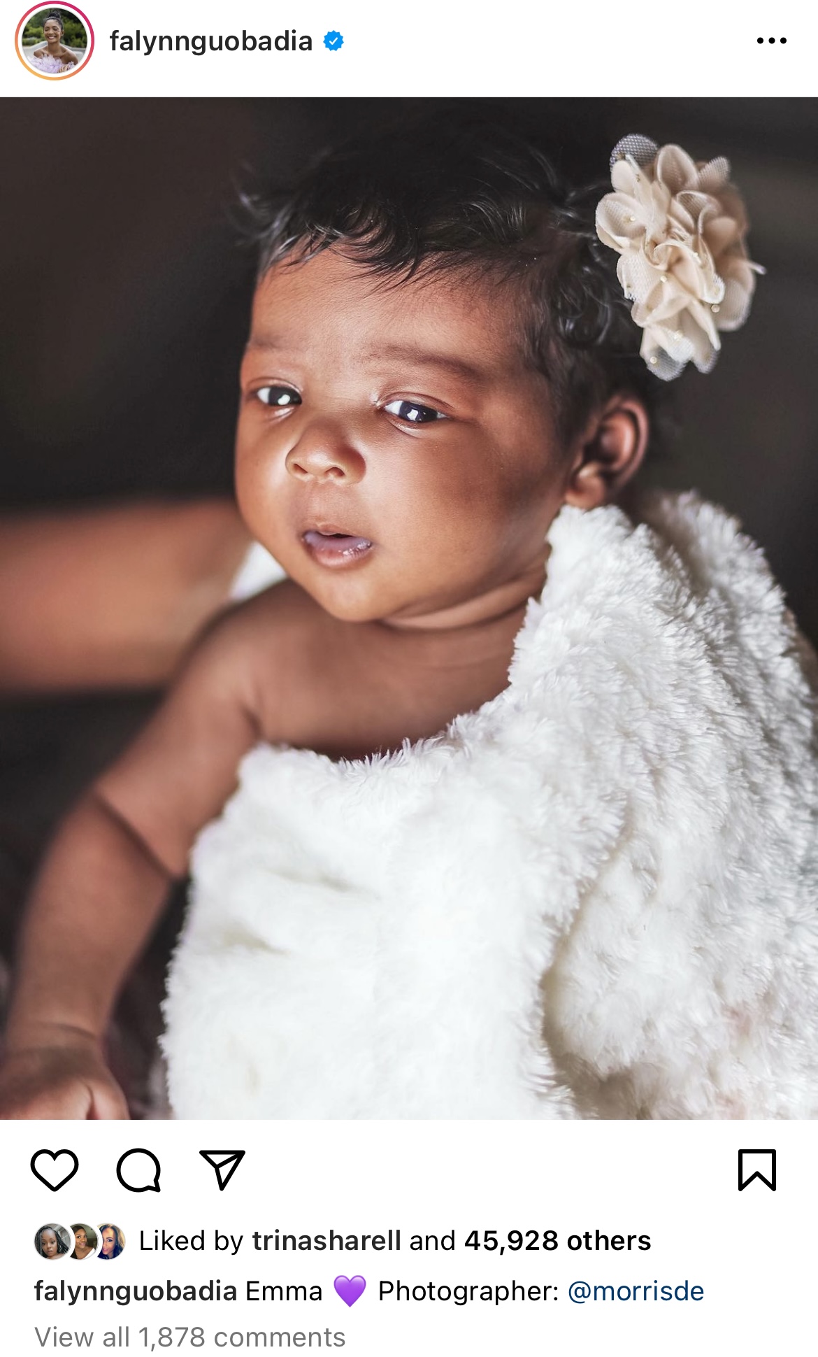 RHOA's Falynn Pina Shares Photo Of Her Newborn Daughter - theJasmineBRAND