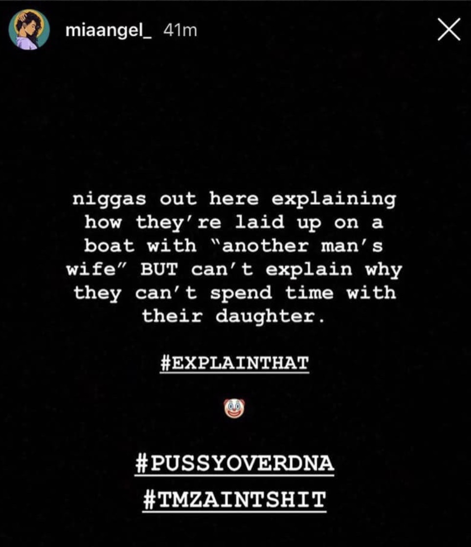 Carmelo Anthony's Alleged Baby Mama & Daughter Attend One Of His Games ...