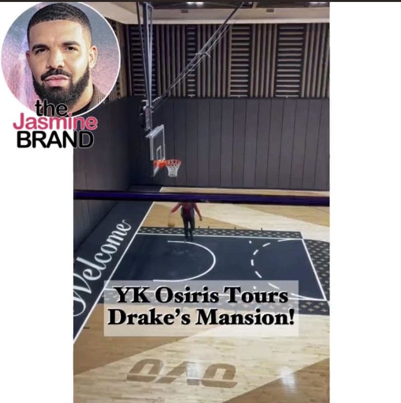 YK Osiris Gives Us A Tour Of Drake's Mansion - He Has A Trophy Room AND ...
