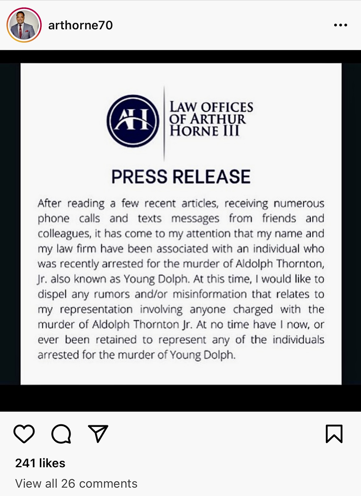 Young Dolph - Attorney Denies Representing One Rapper's Alleged Killers ...