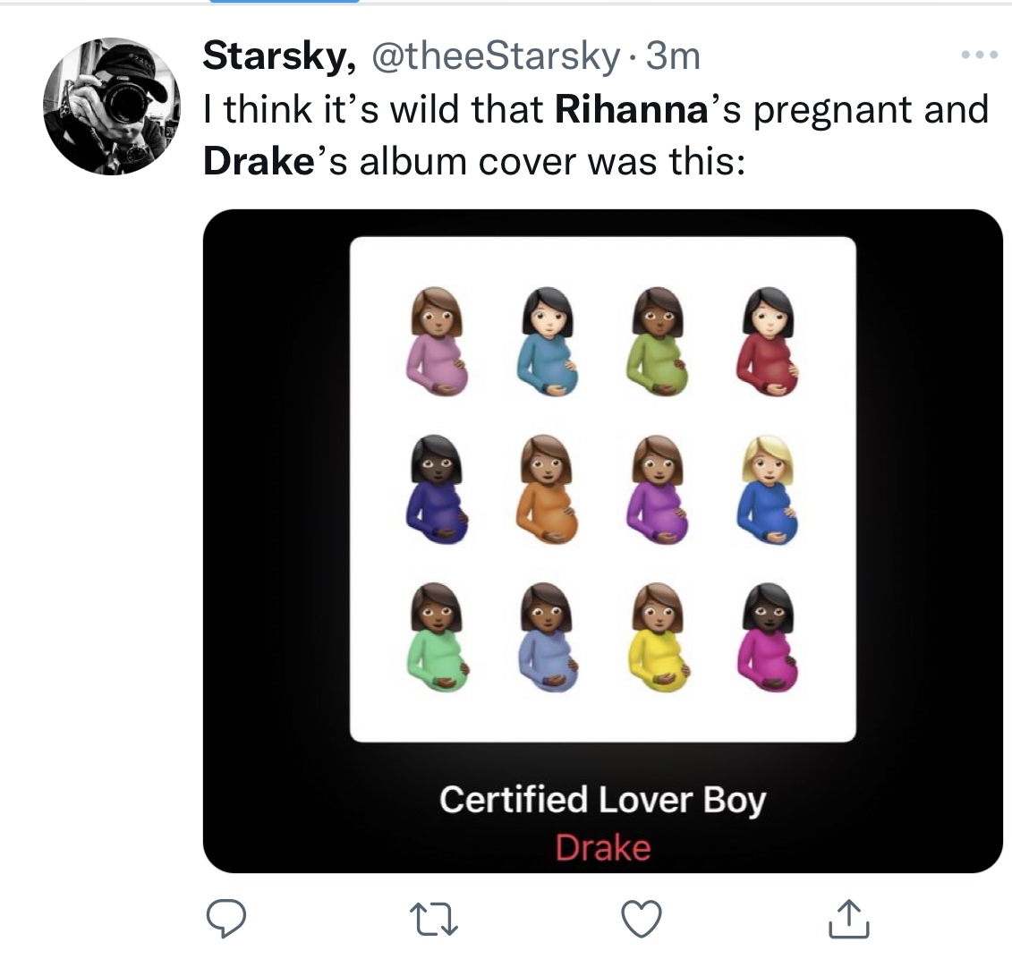 Drake - Social Media Predicts His Reaction To Rihanna’s Pregnancy News ...