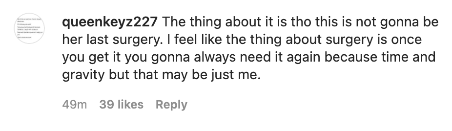 Supa Cent Reveals Butt Reconstruction Results, Says It Will Be Her Last ...