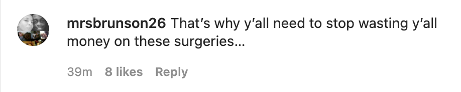 Supa Cent Reveals Butt Reconstruction Results, Says It Will Be Her Last ...