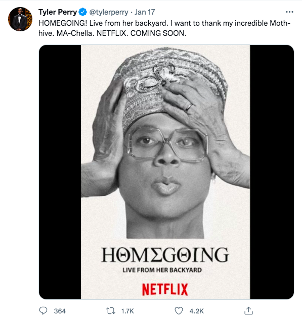 Tyler Perry Explains Why He Brought His Famed Character Madea Out Of ...