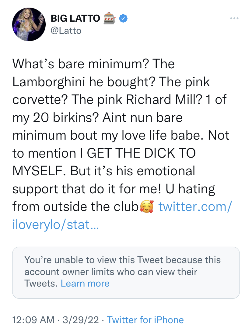 Latto Lists All The Material Gifts Her Mystery Man Purchased For Her ...