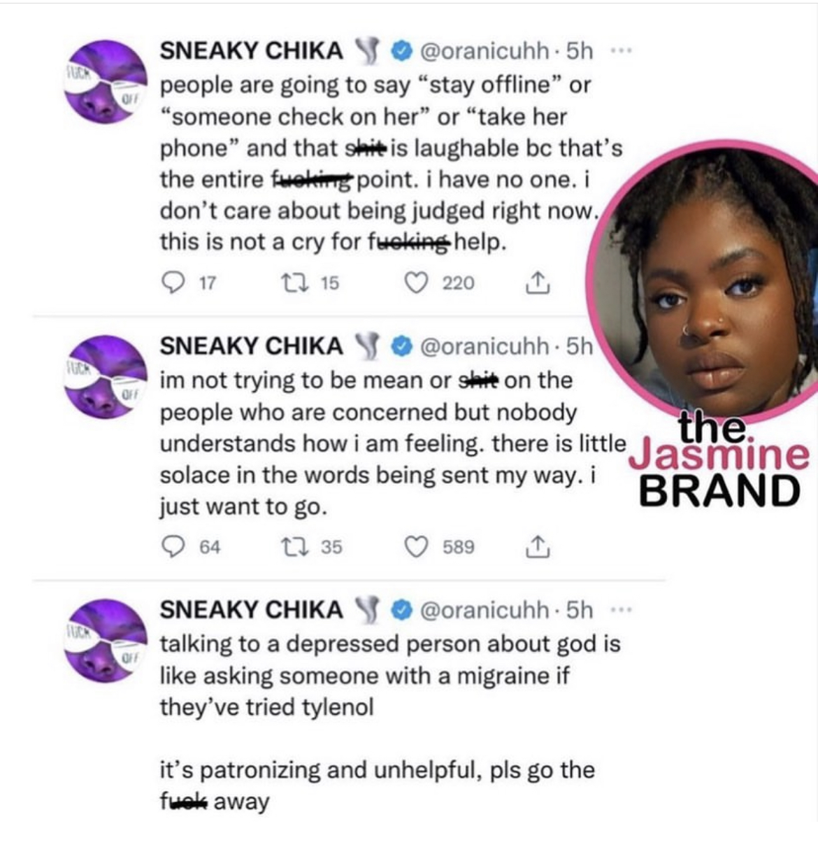 Rapper Chika Addresses Critics Who Question Her Mental Health Struggles ...