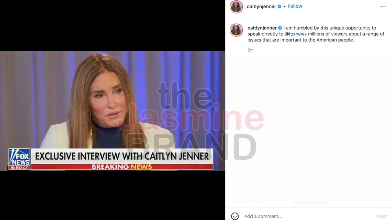 Caitlyn Jenner Joins Fox News As A Contributor - theJasmineBRAND