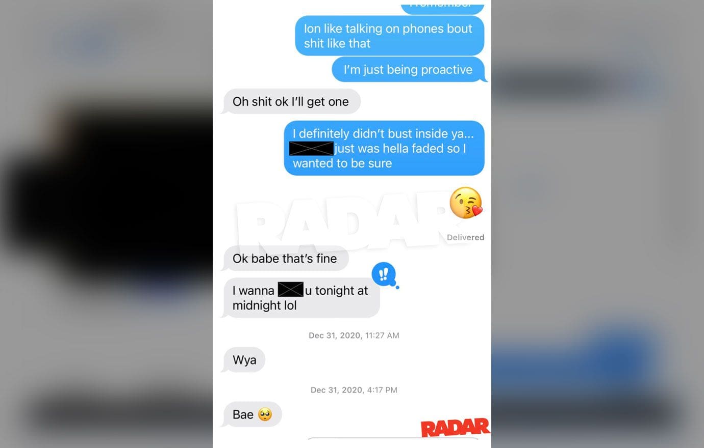 Chris Brown's Texts With Alleged Victim Revealed, Shows Jane Doe ...