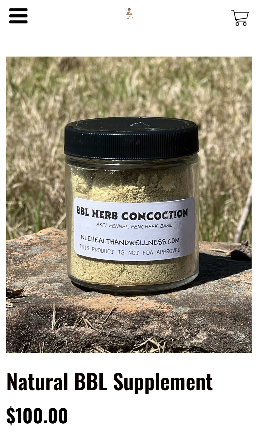 Rapper NLE Choppa Developed A Natural BBL Supplement: Enlarges The Hips ...