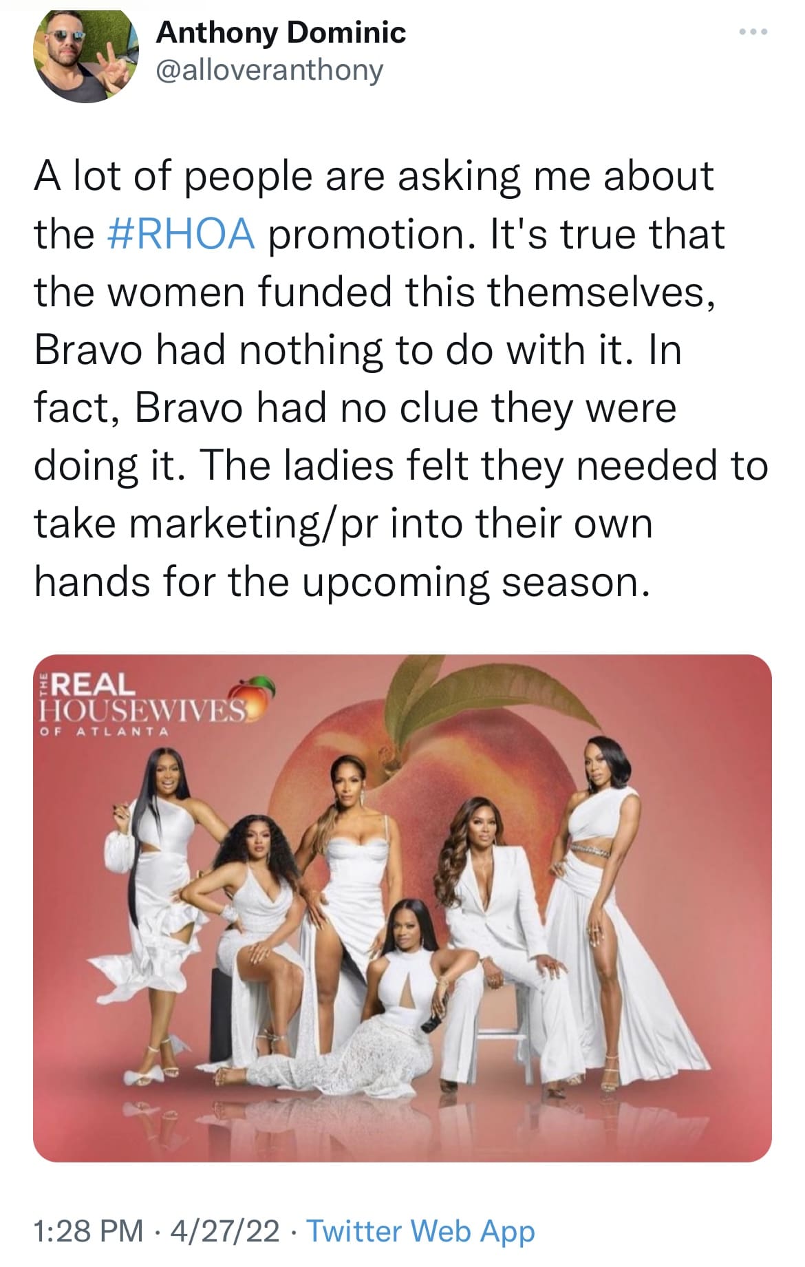 RHOA Cast Allegedly Didn’t Like Their Original Promo Photos, So They ...