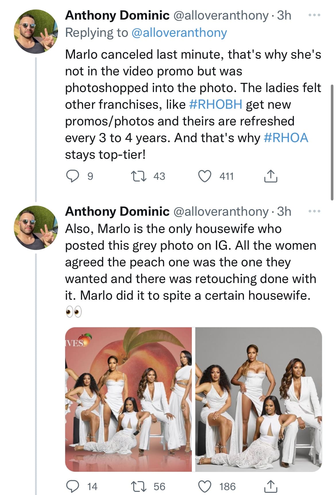 RHOA Cast Allegedly Didn’t Like Their Original Promo Photos, So They ...