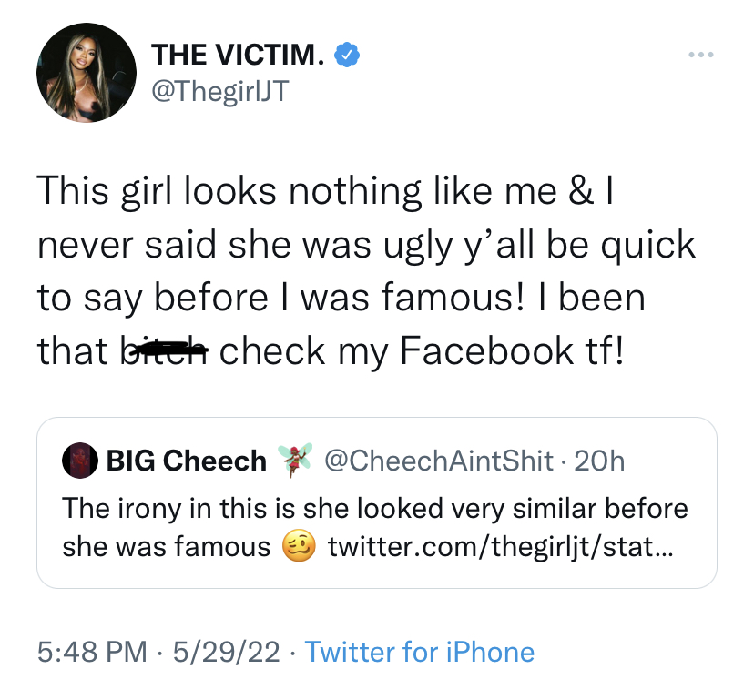 City Girls Rapper JT Lashes Out At Critics Who Suggest She Was ...