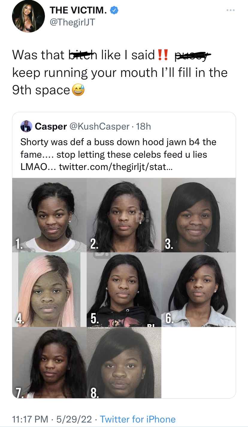 City Girls Rapper JT Lashes Out At Critics Who Suggest She Was ...