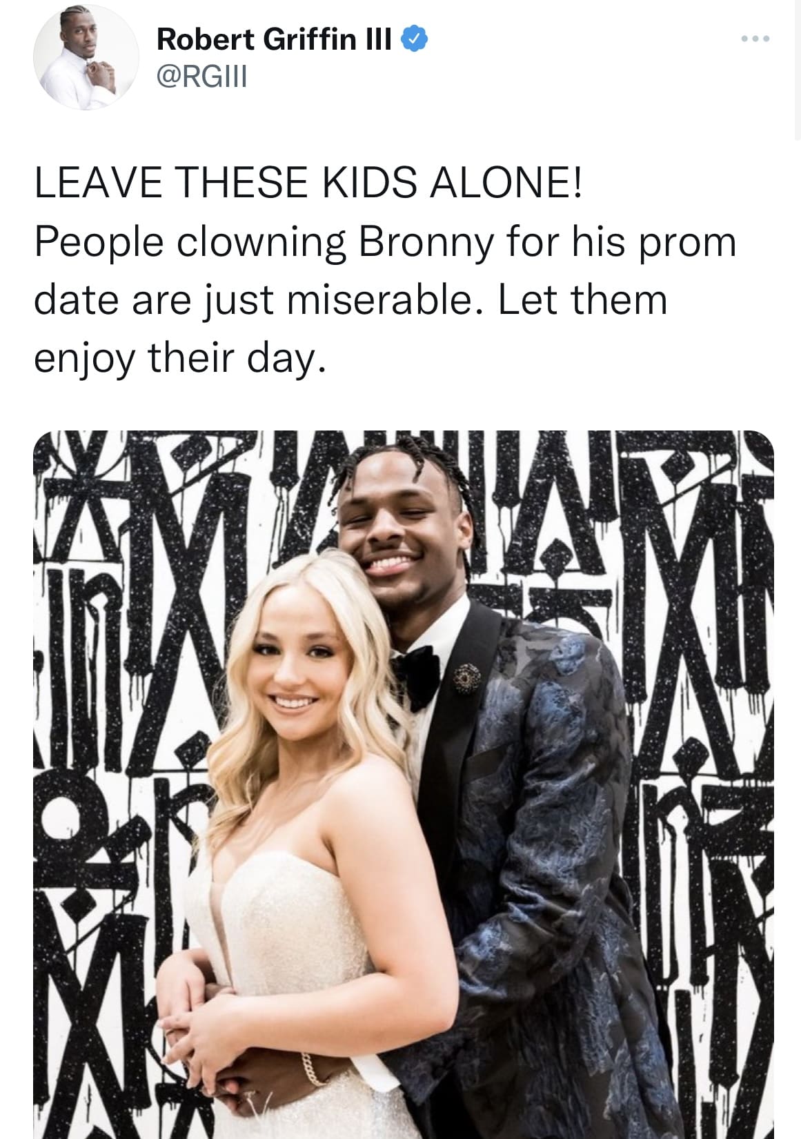 Former NFL Star Robert Griffin III Reacts To Bronny James Criticism ...