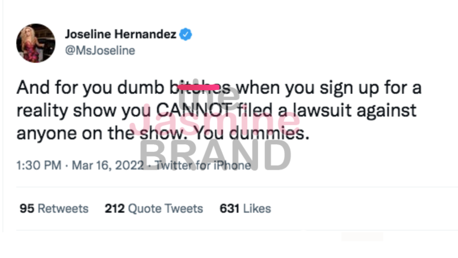 'Joseline's Cabaret' Contestant Amber Ali Retracts Lawsuit Against ...