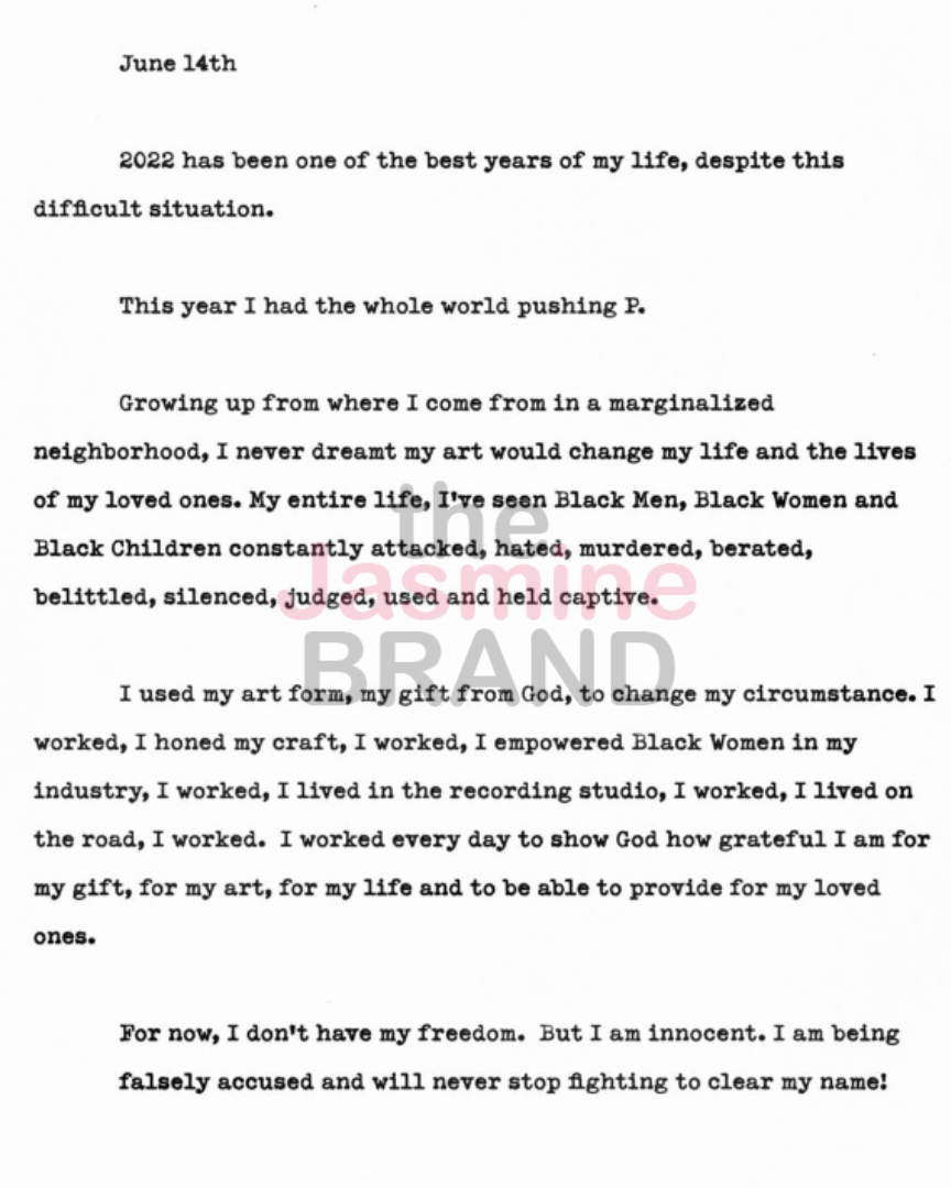 Gunna Releases Birthday Post From Prison - Claims He's Being Racially ...