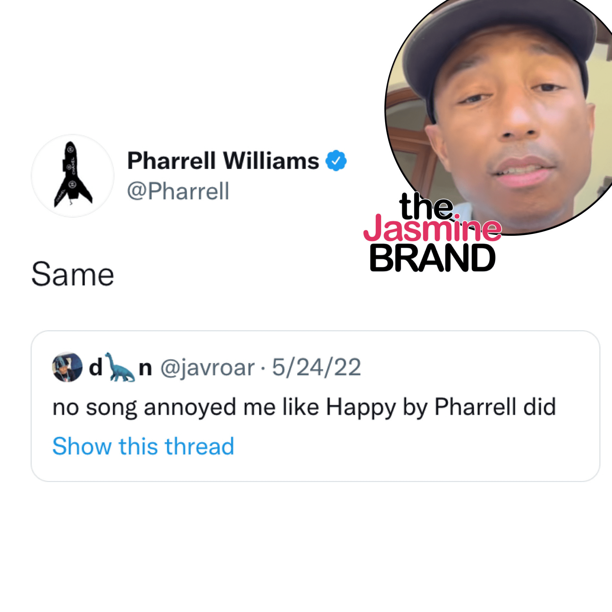Pharrell Says Grammy-Award-Winning Song 'Happy' Annoys Him ...