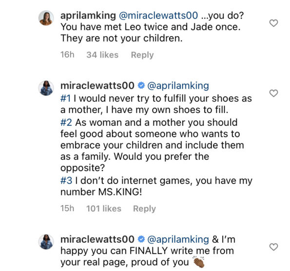 Miracle Watts Says "I Got Kids To Feed" During Encouraging Message To ...