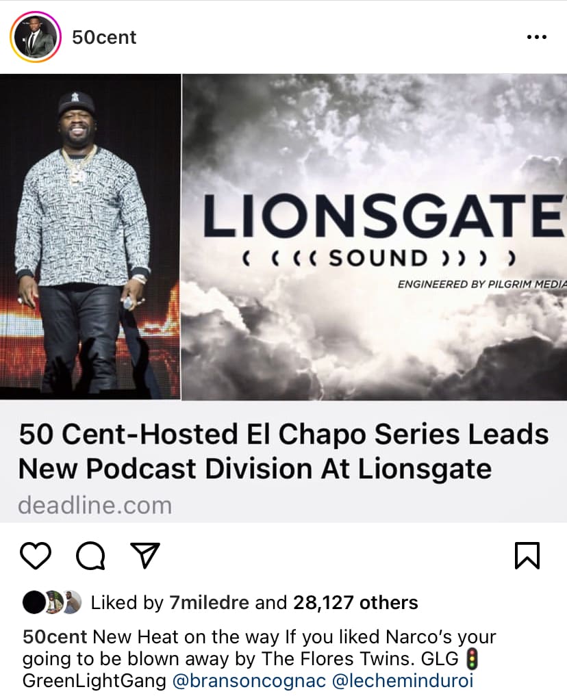 50 Cent To Host El Chapo Podcast Series About The Downfall Of The ...