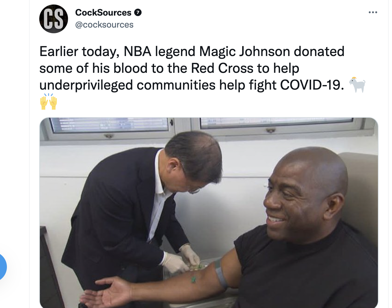 Magic Johnson Denies Claims That He Donated Blood Despite Being HIV ...