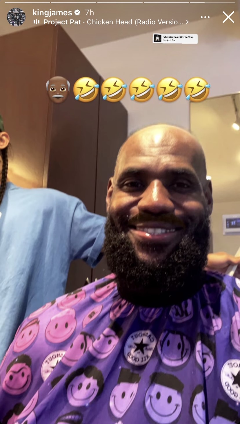LeBron James Trends On Social Media After Seemingly Shaving His Head ...