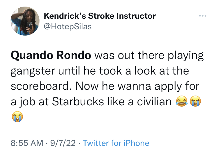 Rapper Quando Rondo Says He's Leaving His Gang After His Close Friend ...