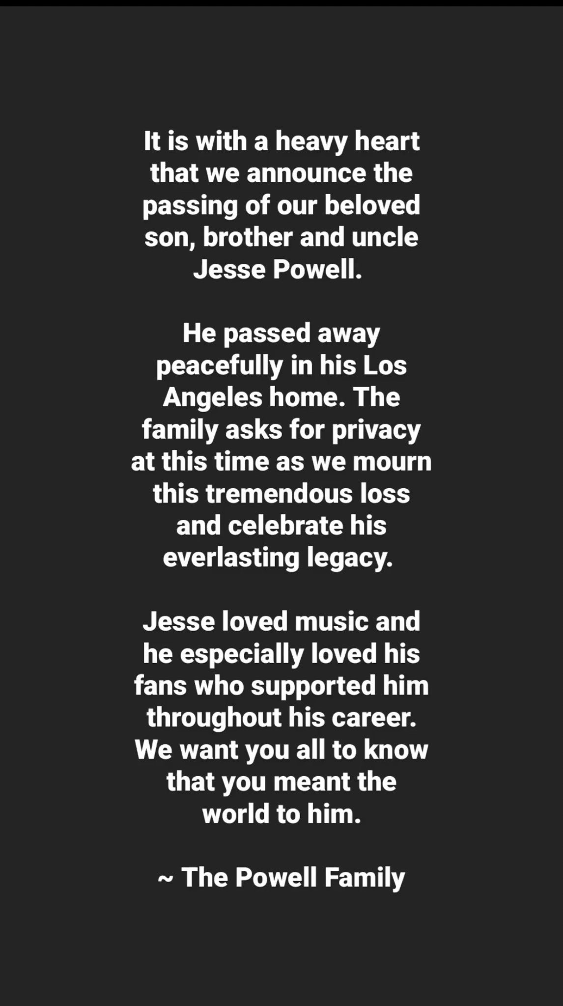 Jesse Powell, R&B Icon, Has Died At 51 [Condolences] - theJasmineBRAND