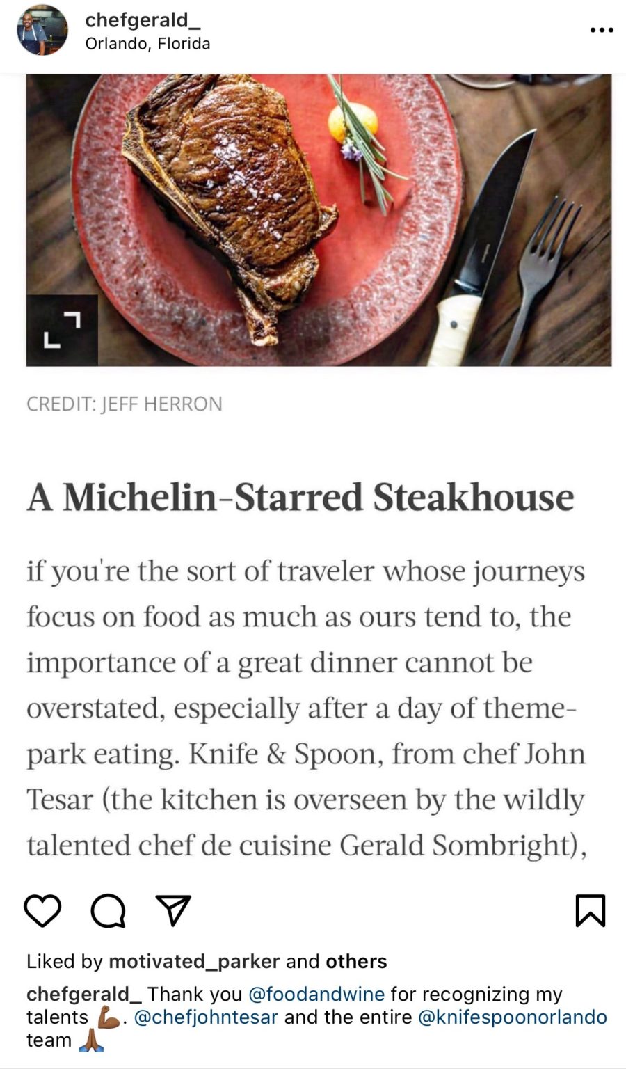 Chef & TV Personality Gerald Sombright Becomes The First Black Man To ...