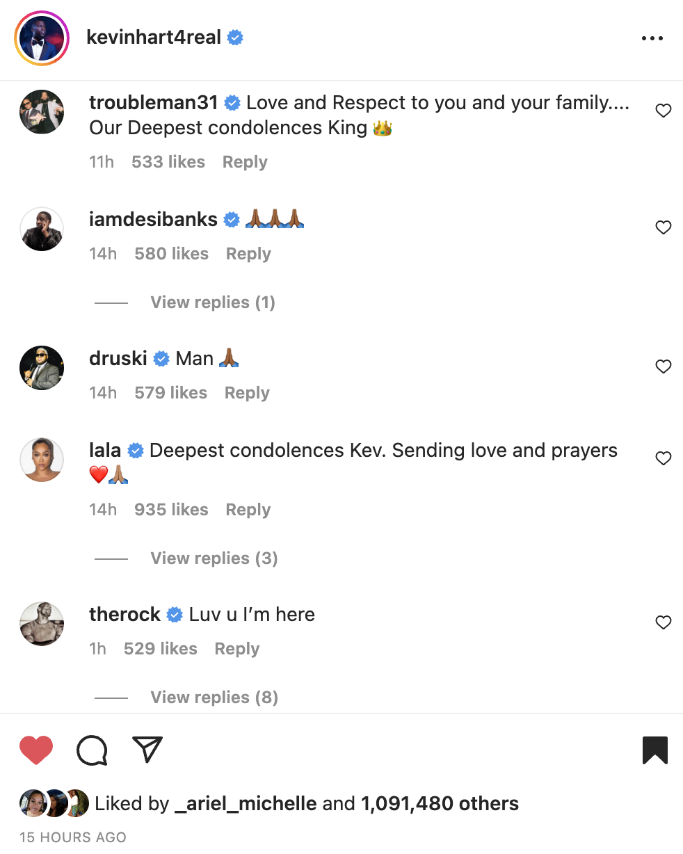 Kevin Hart Reveals That His Father Passed Away In A Heartfelt Tribute ...