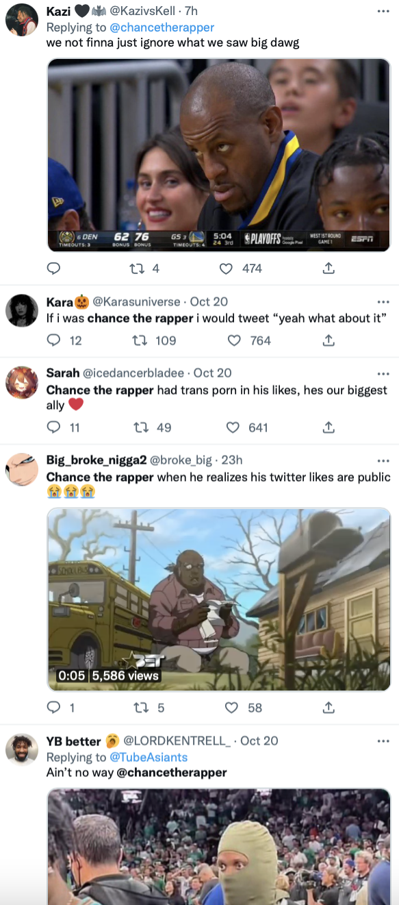 Update: Chance The Rapper's Wife Comes To His Defense After Fans ...