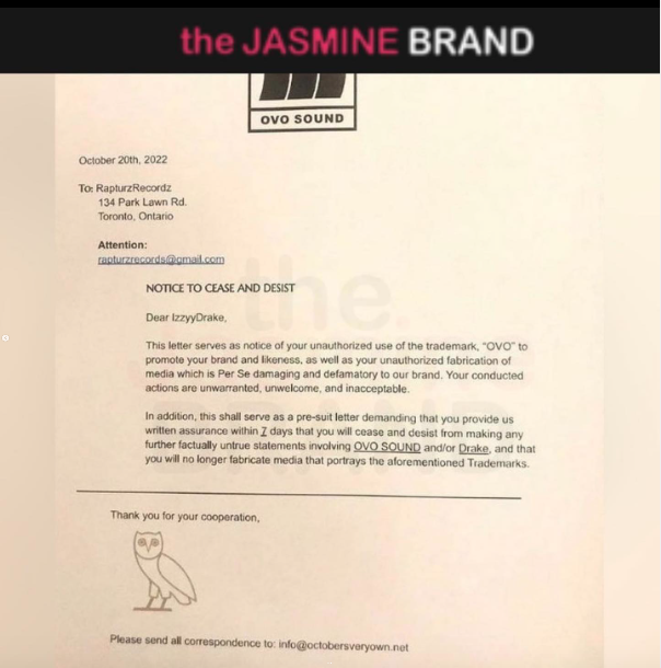 Drake Issues Cease & Desist To 'Fake Drake' After The Impersonator ...