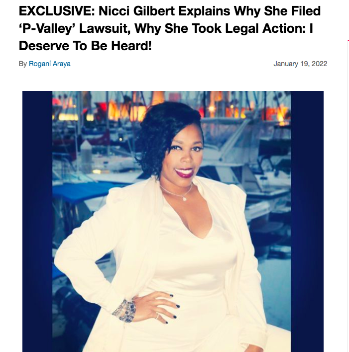 Nicci Gilbert Grows Frustrated As She Waits For Court Date Over ...