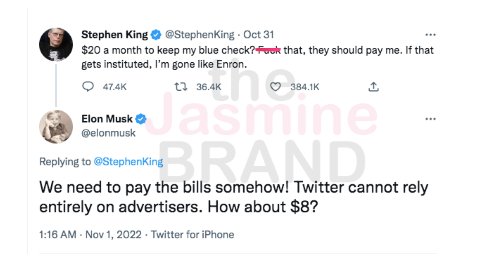 Elon Musk Says Twitter ‘Needs To Pay The Bills Somehow’ While ...