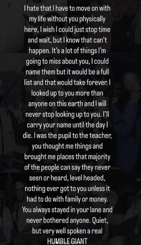 Takeoff's Brother YRN Lingo Posts Heartfelt Tribute Following Rapper's ...