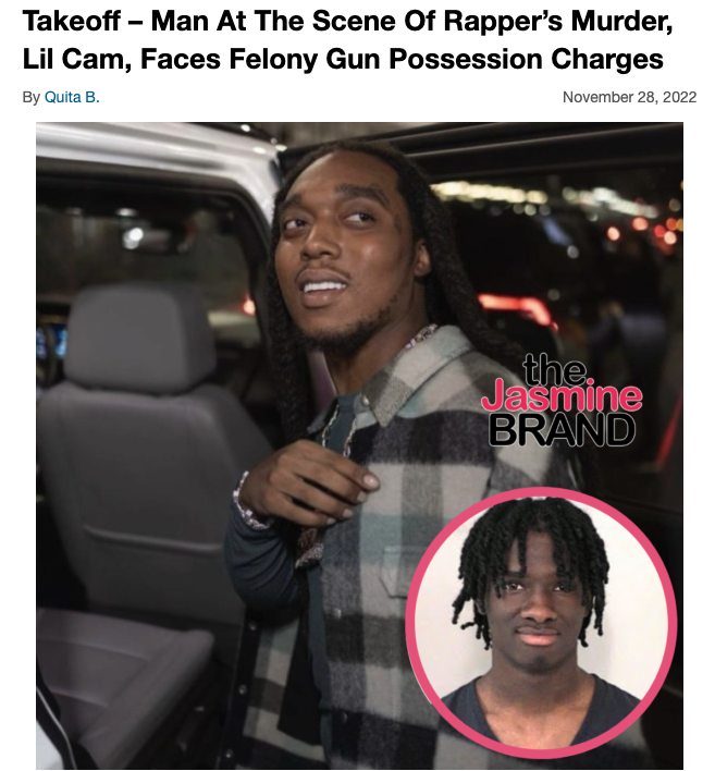 Takeoff's Brother YRN Lingo Posts Heartfelt Tribute Following Rapper's ...