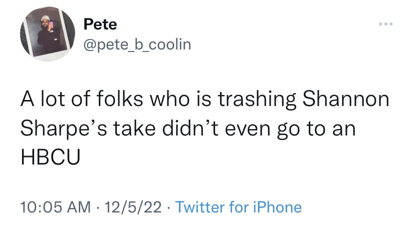 Shannon Sharpe Addresses Backlash For Seemingly Claiming He Only ...