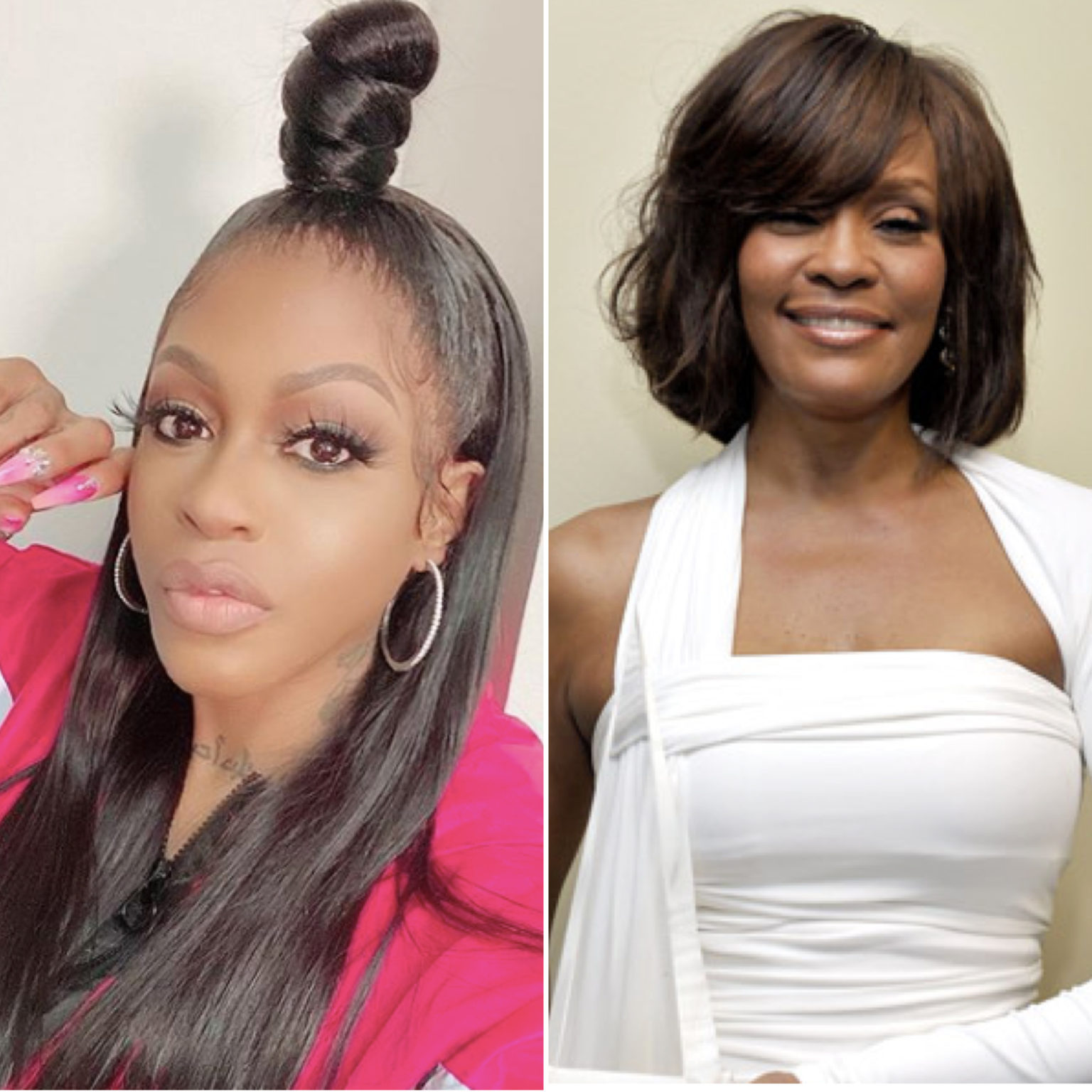 EXCLUSIVE: Lil Mo Reflects On Meeting Whitney Houston For The First ...