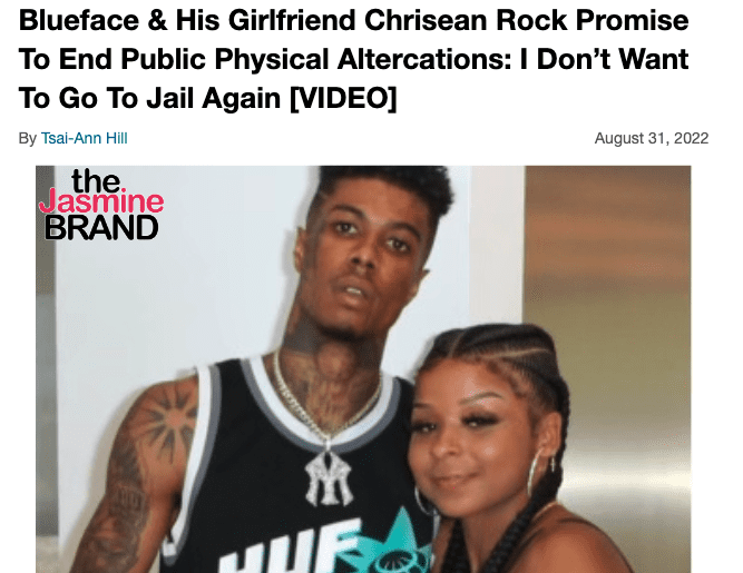 Chrisean Rock Says She & Blueface Have 'Longevity' While Addressing ...